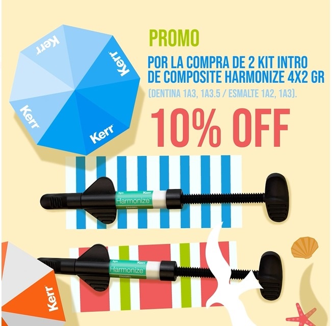 Kit Composite Harmonize 4Jer x 2gr Kerr (DA3-DA3,5-EA2-EA3) – Larense